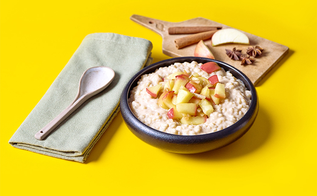 Unser Netto-Rezept für dich - Veganer Milchreis mit Apfel