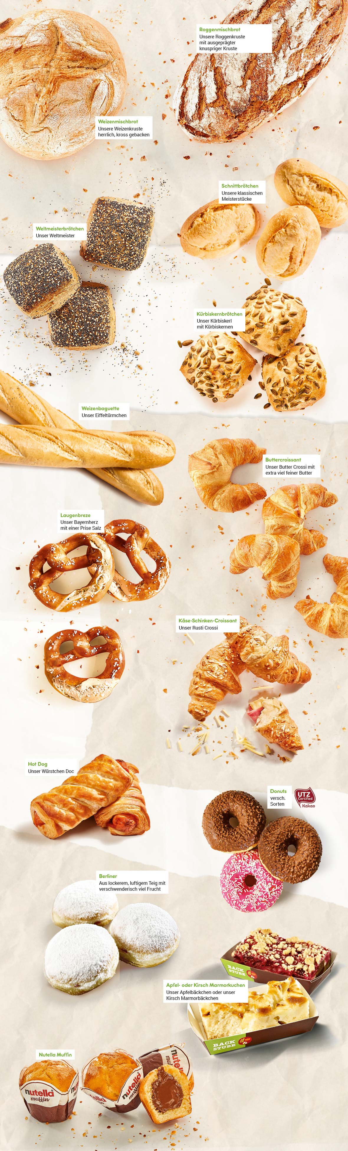 Ofenfrische Brötchen, Brote, Croissants, Süßes | Netto Marken-Discount